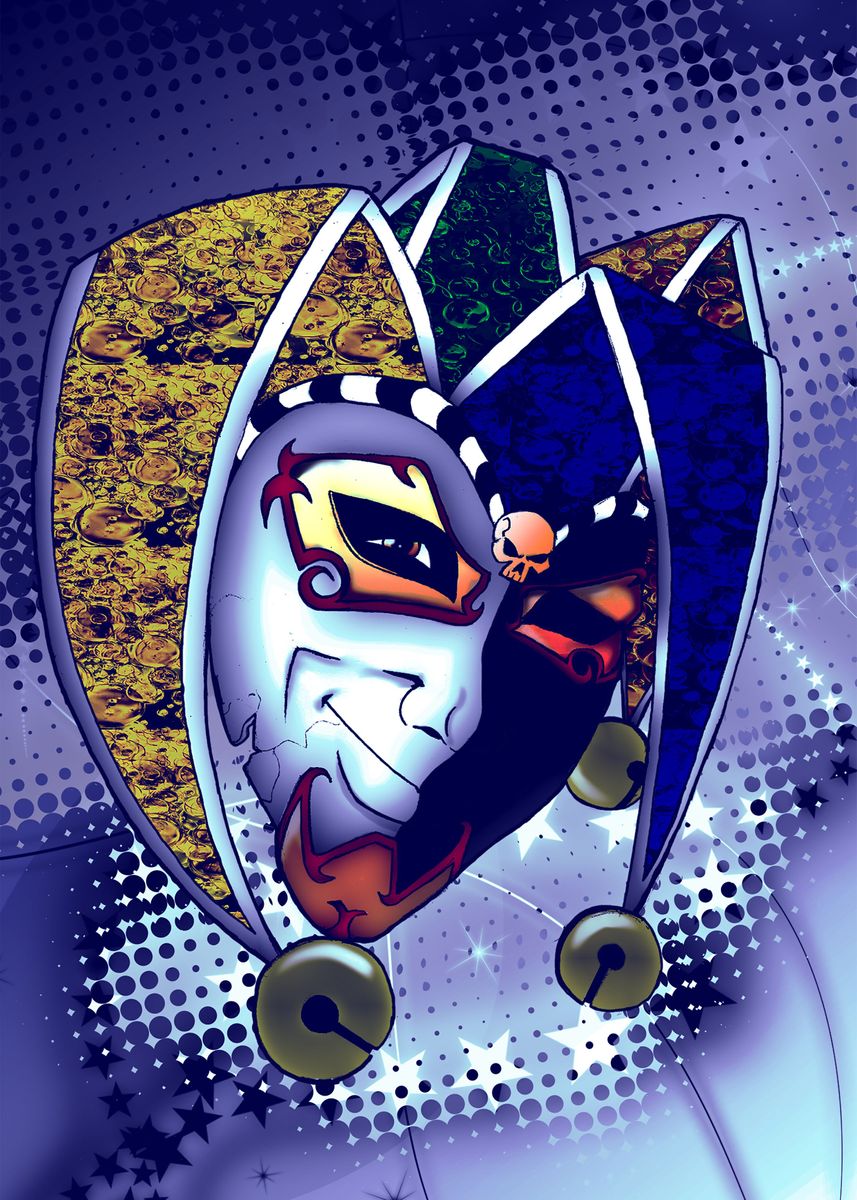 'Court Jester' Poster, picture, metal print, paint by Manufacture Aries ...