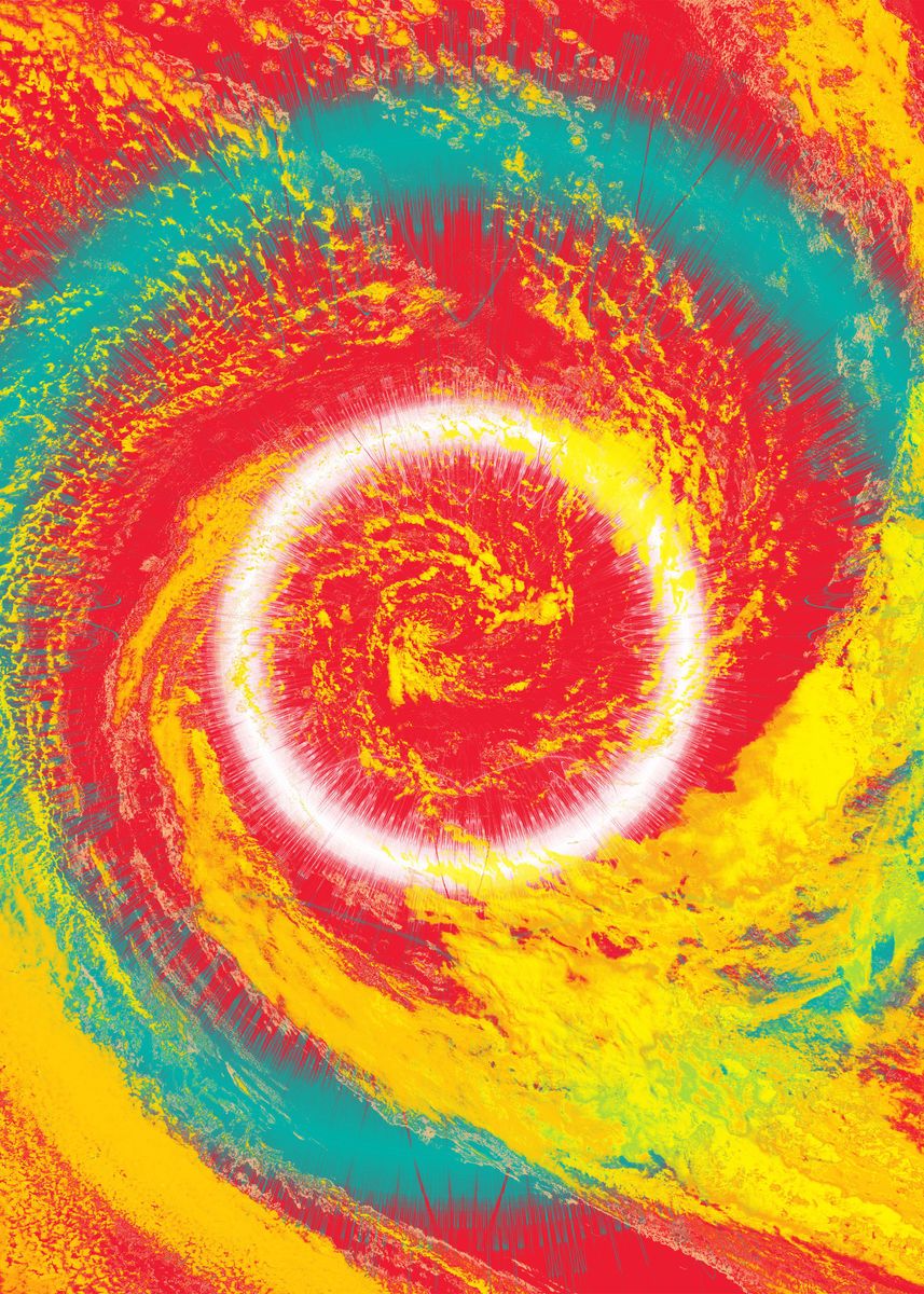 'Maelstrom' Poster, picture, metal print, paint by Rendra Sy | Displate