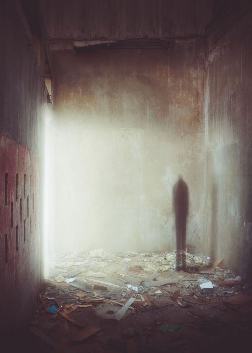 'The Process of Anguish' Poster, picture, metal print, paint by Michael ...