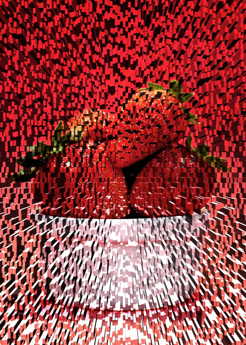 'Dimensions Dimensions is a 3D mixed media piece of art ... ' Poster ...