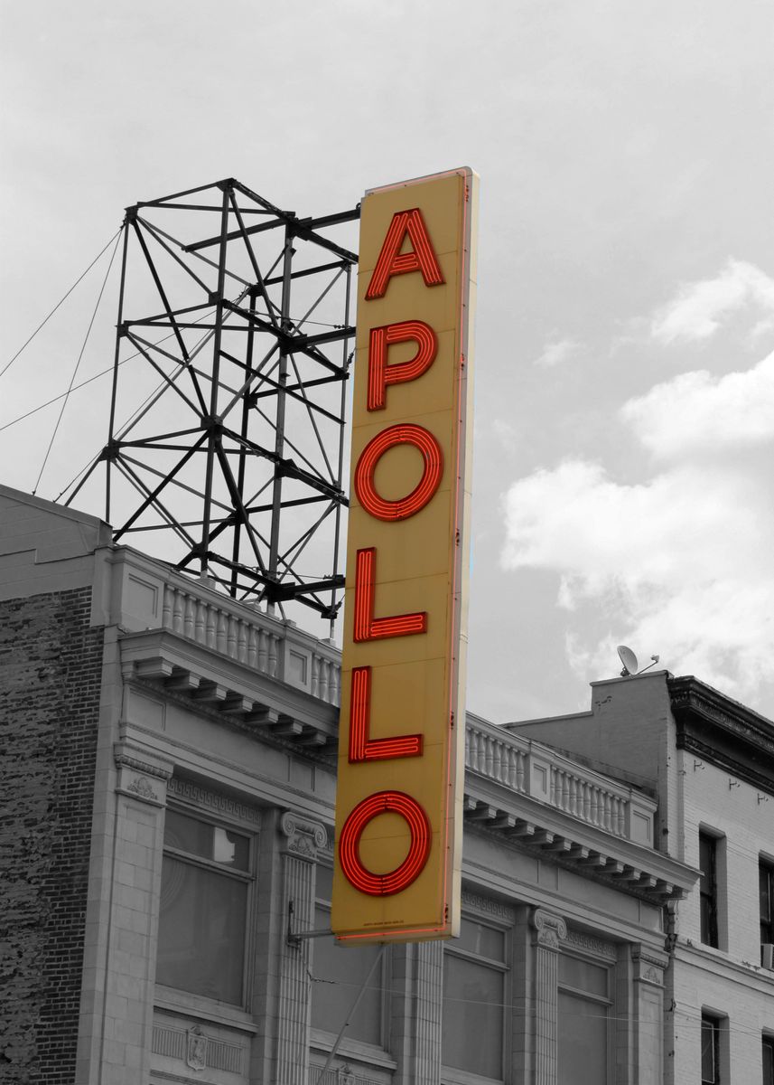 'The Apollo Theater Harlem' Poster, picture, metal print, paint by ...