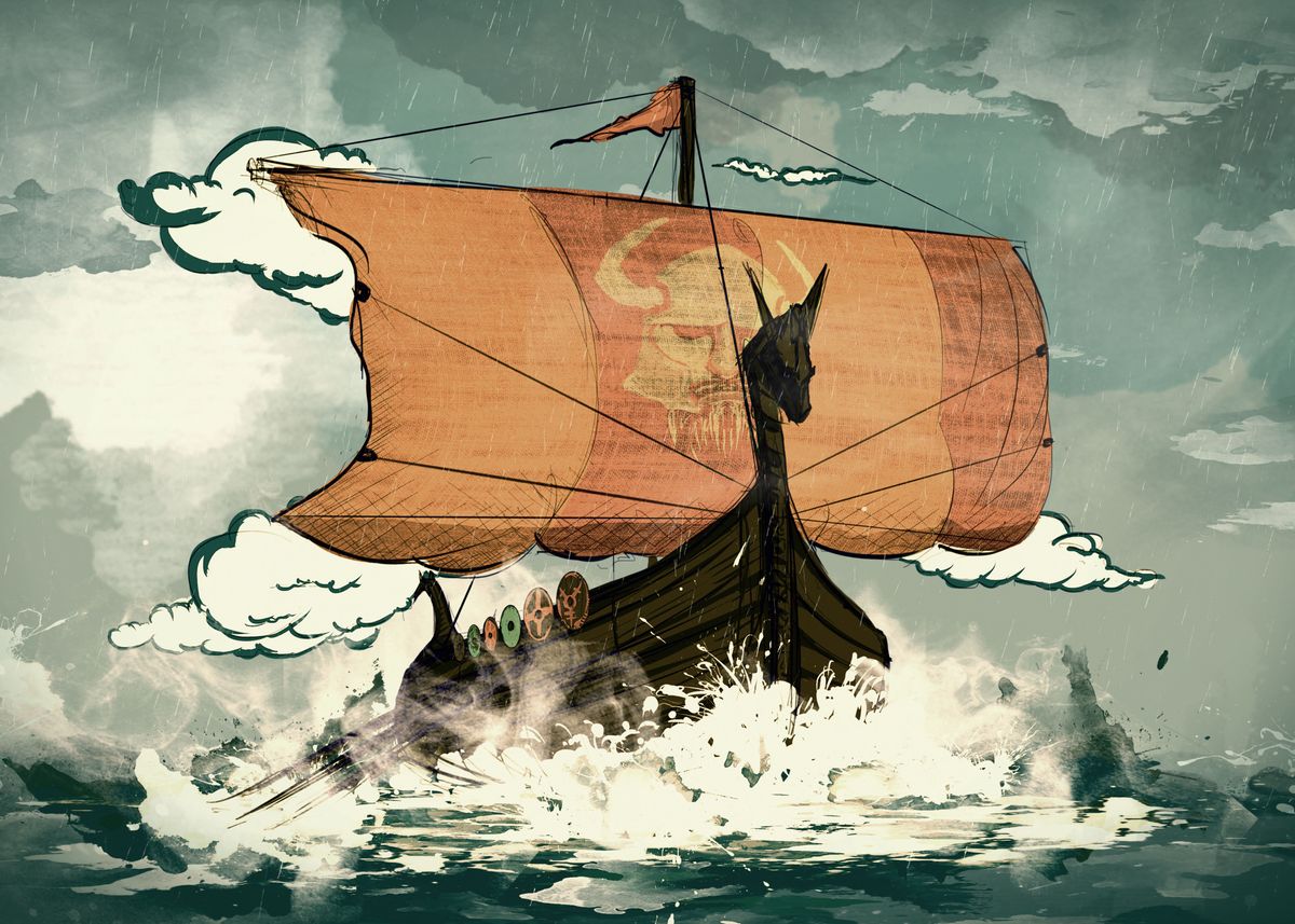 'the path of Odin' Poster by Martin Ivanov | Displate