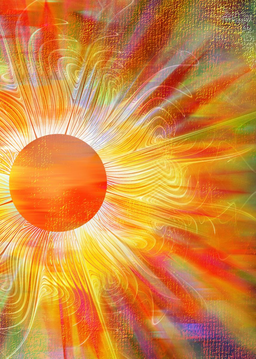 'While the Sun Shines' Poster, picture, metal print, paint by Klara ...