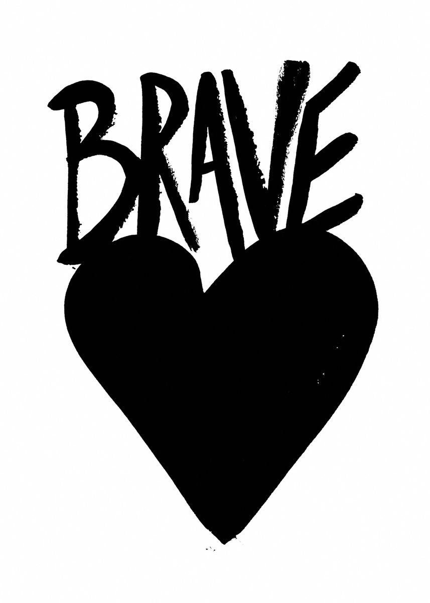 'Braveheart' Poster by Leah Flores | Displate