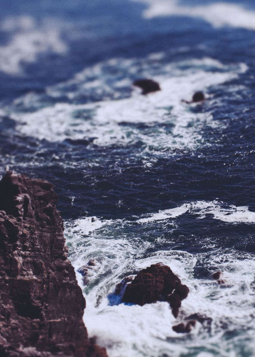 'Blue Ocean' Poster by Leah Flores | Displate