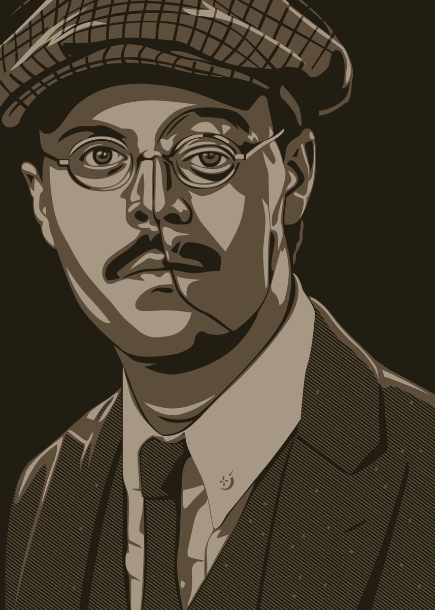'Richard Harrow Boardwalk E' Poster, picture, metal print, paint by ...