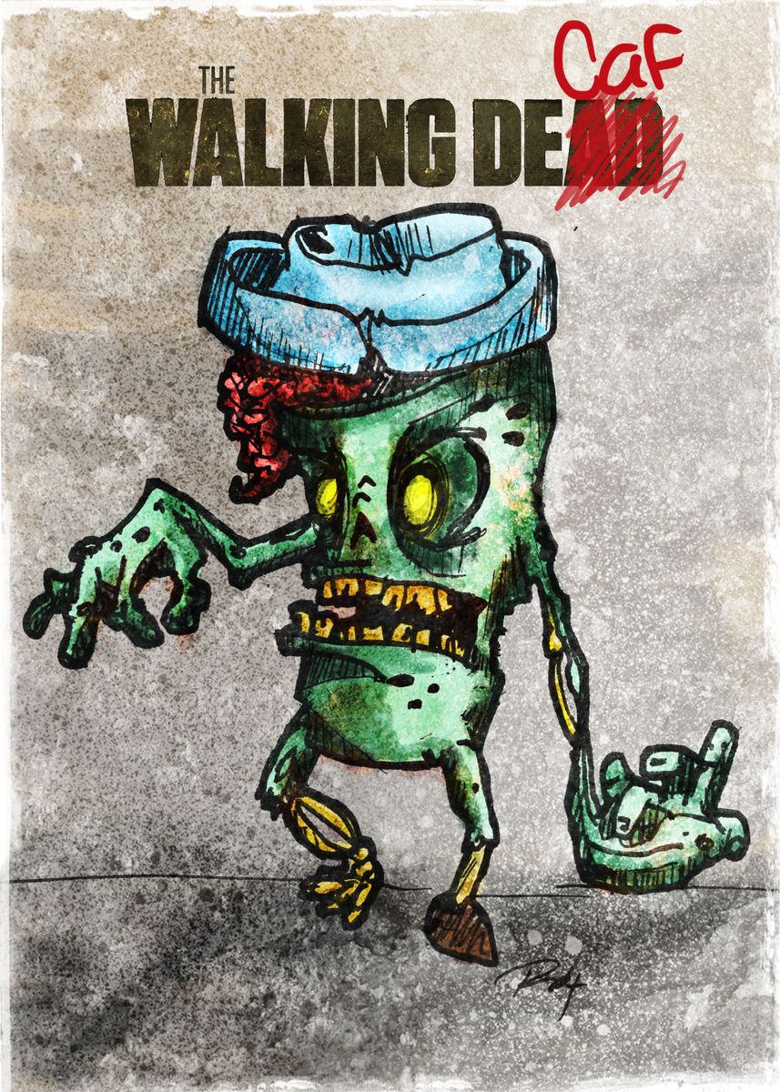 'The Walking Decaf, wich is pretty much a lifeless coffe ... ' Poster ...