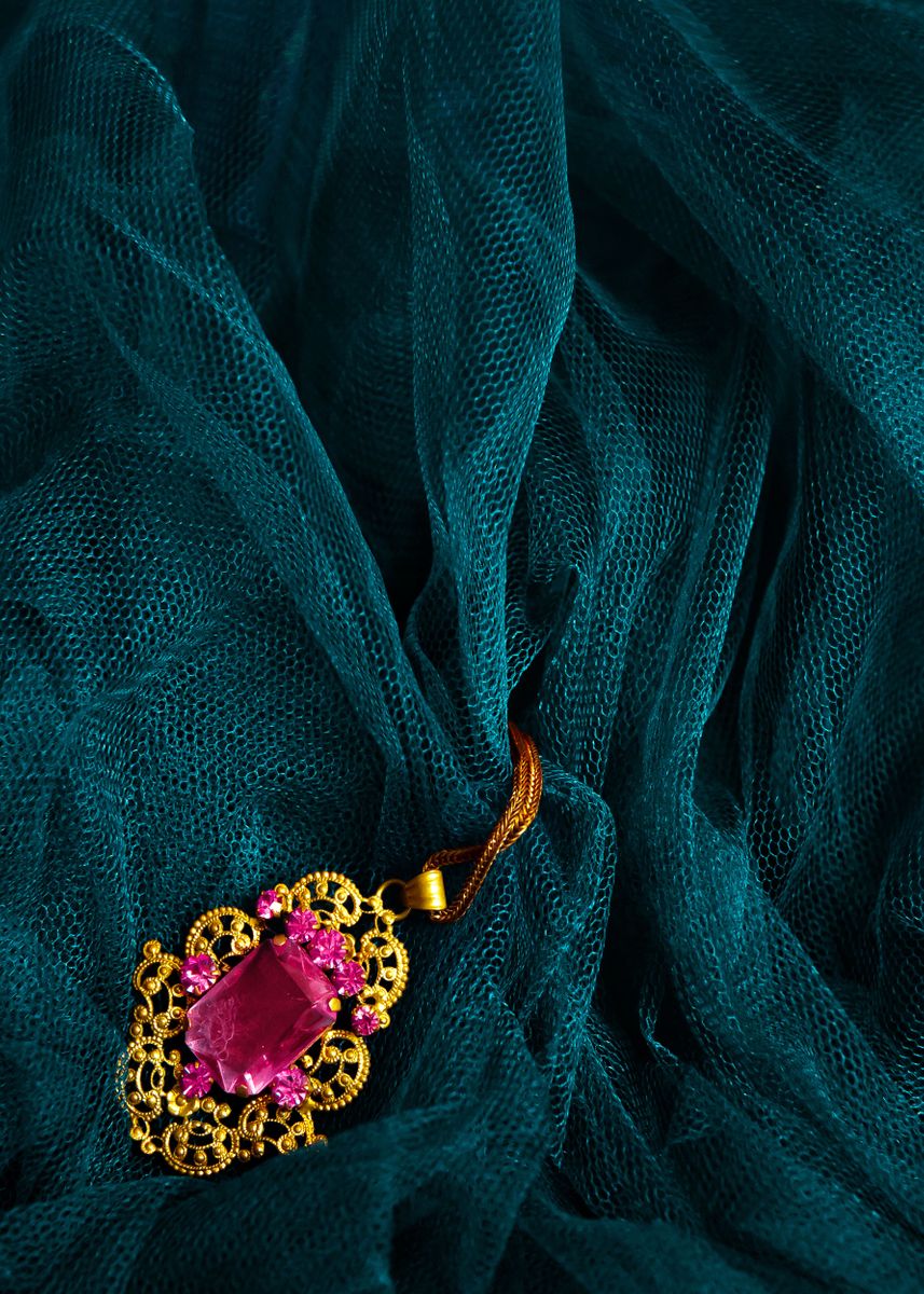 'Vintage Ruby' Poster, picture, metal print, paint by Svetlana Sewell ...