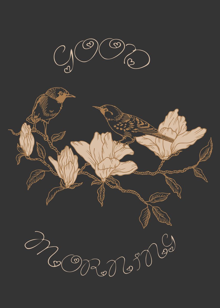 'Good Morning' Poster, picture, metal print, paint by Fotios ...