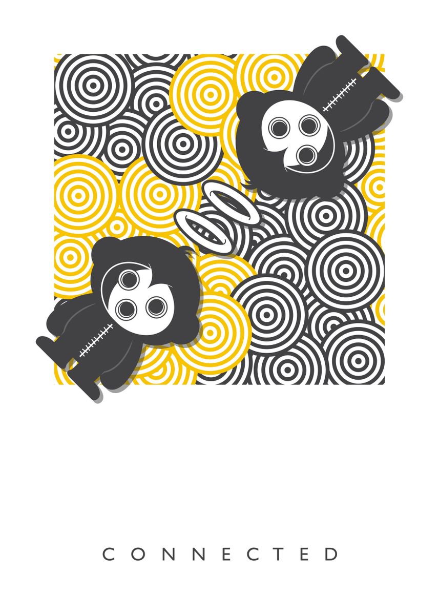 'Connected' Poster, picture, metal print, paint by Mochamad Arief ...