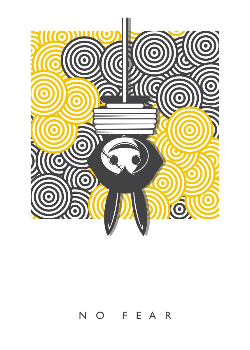 'No Fear' Poster by Mochamad Arief | Displate