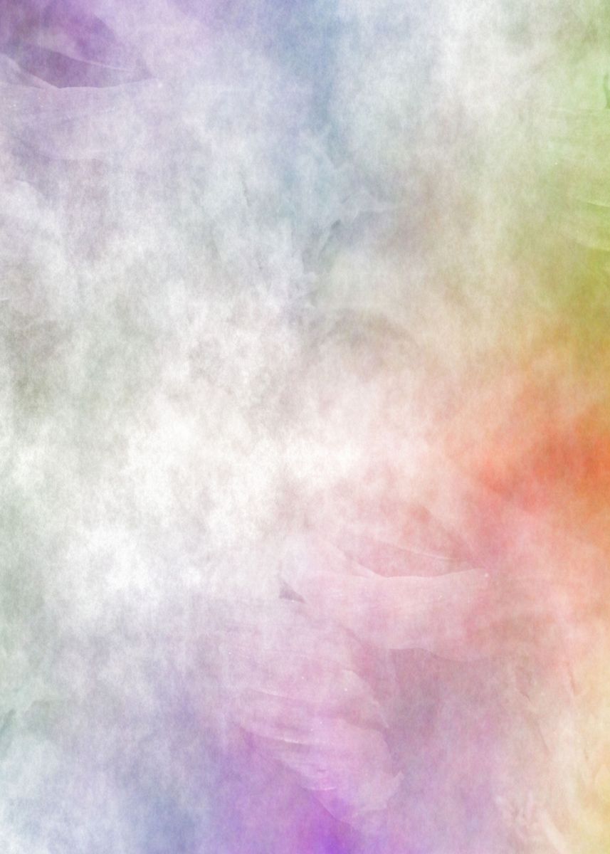 'colored clouds 1' Poster by Christine Baessler | Displate