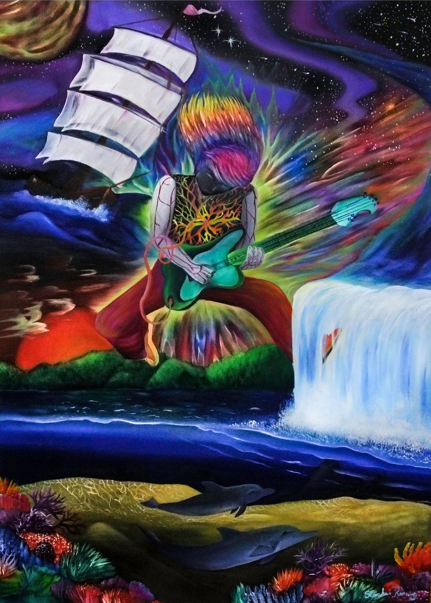 'Mary Jane' Poster, picture, metal print, paint by Stephanie Koenig ...