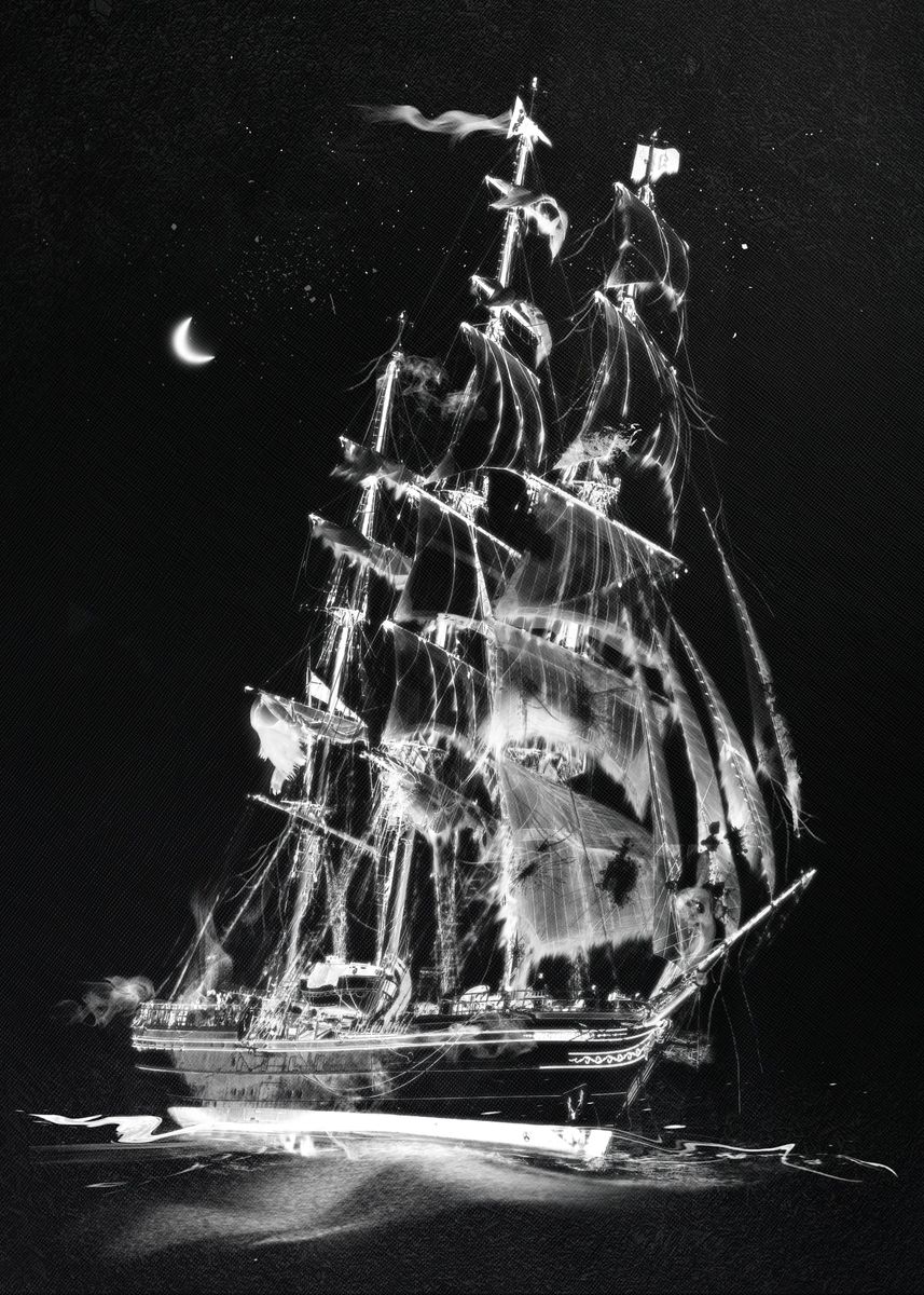 'The Sighting: Ghost Ship Design-It is said that the gho ... ' Poster ...