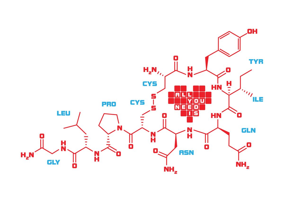 'The Chemistry of Love.' Poster by Elvis Branchini | Displate