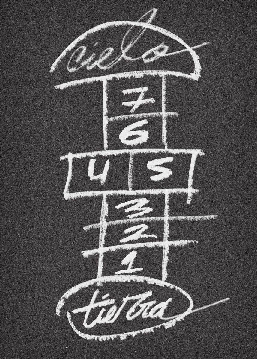 'rayuela' Poster, picture, metal print, paint by James Weinreb | Displate