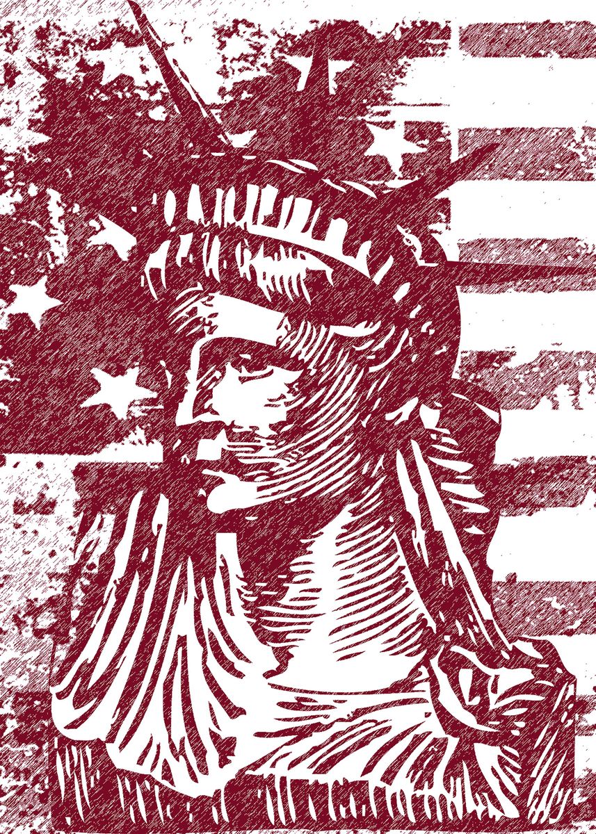 'Liberty' Poster by Gaius Cilnius Maecenas | Displate