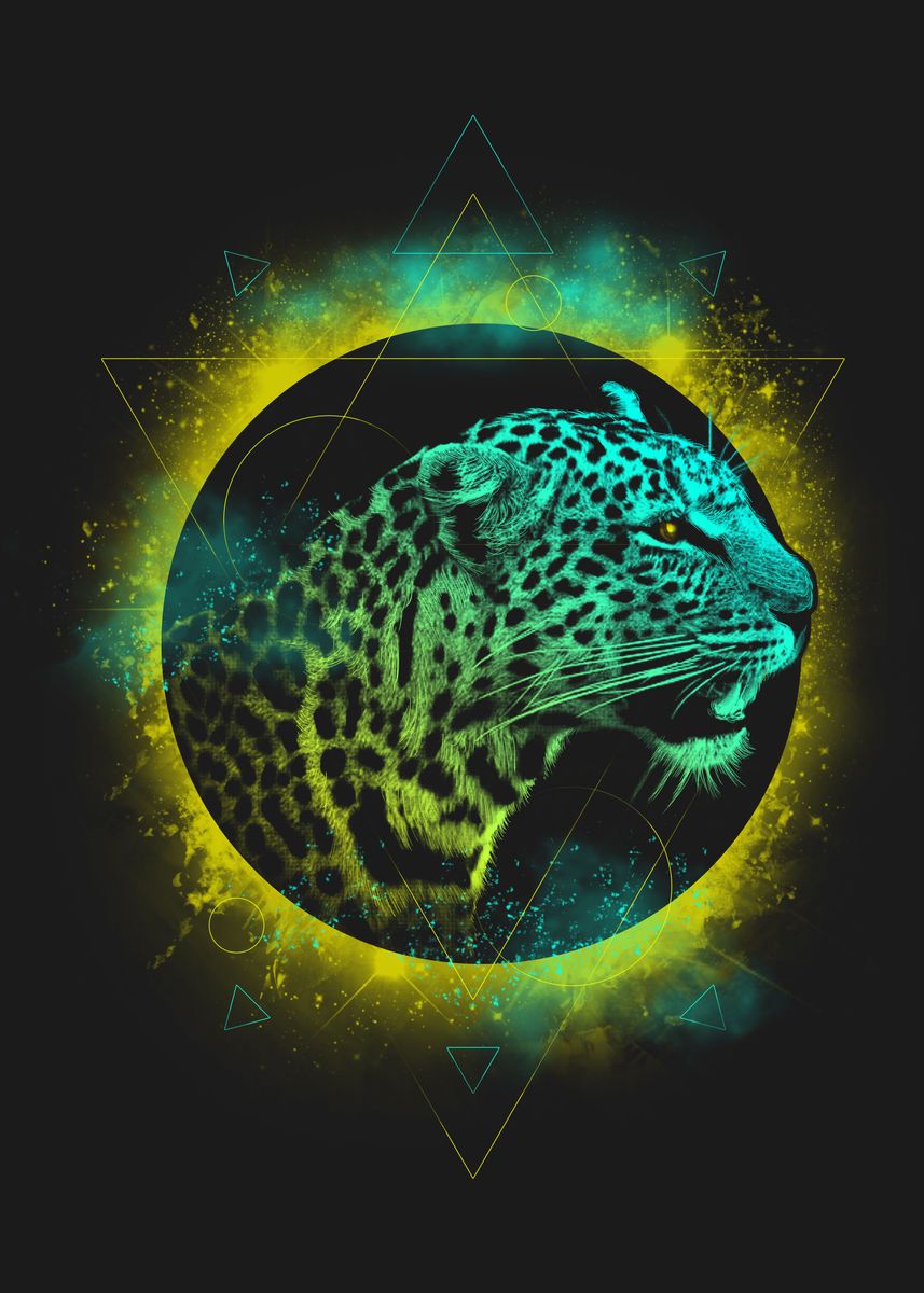 'Inner Power' Poster, picture, metal print, paint by Lou Patrick Mackay ...