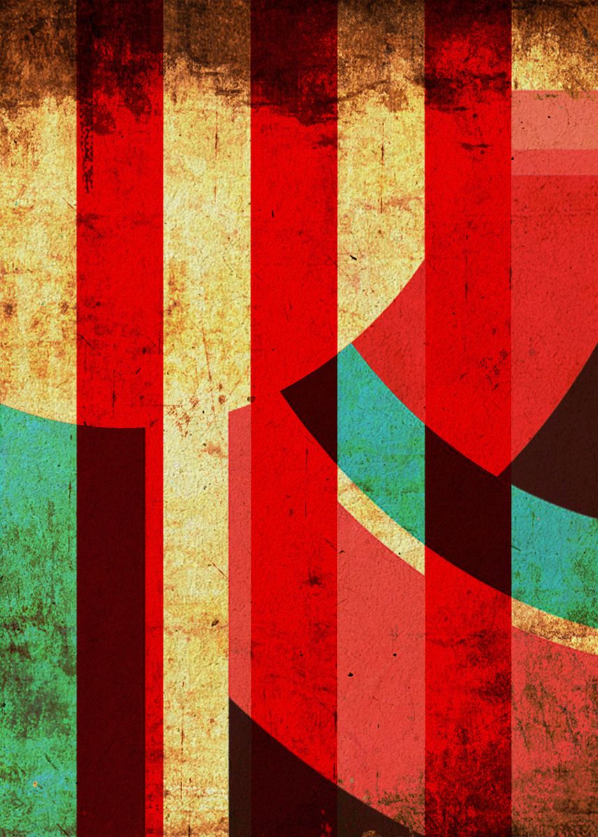 'Exiled on Mars v' Poster, picture, metal print, paint by Fernando ...