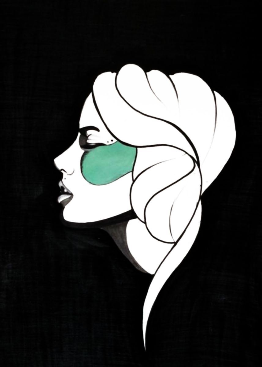 'Lucy' Poster, picture, metal print, paint by Mario Pires | Displate