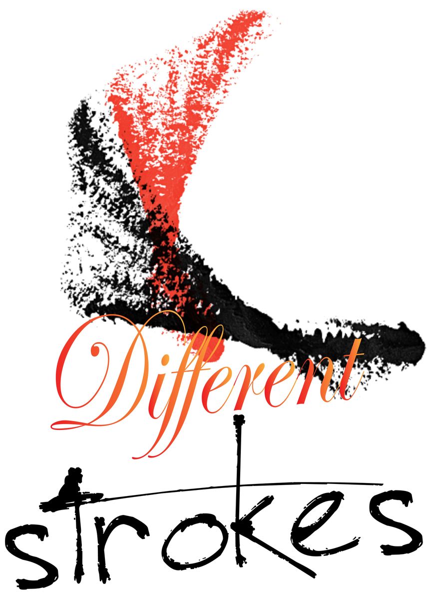 'Different Strokes' Poster, picture, metal print, paint by Ramon J ...