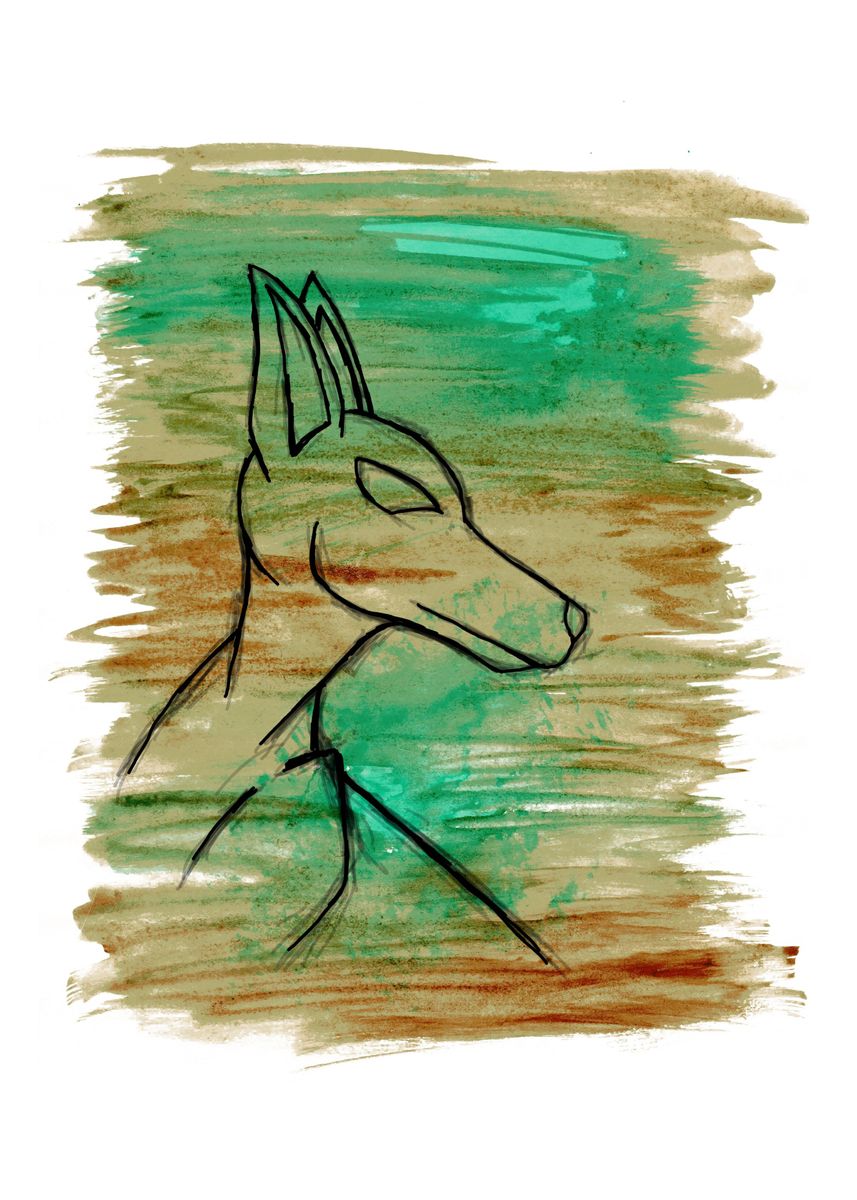 'The Eleventh Sign - Dog - Earth Element' Poster, picture, metal print ...