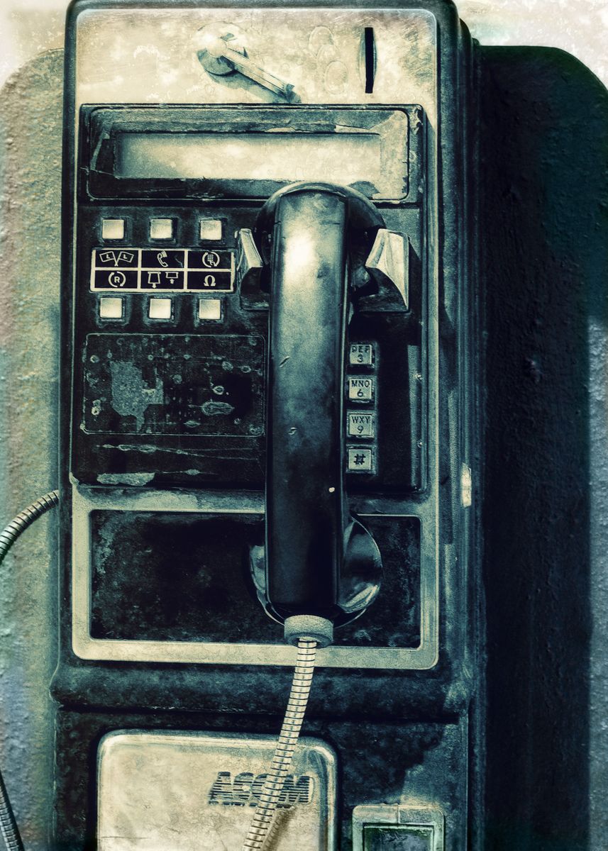 'The Abandoned Phone' Poster by Eva Nev | Displate