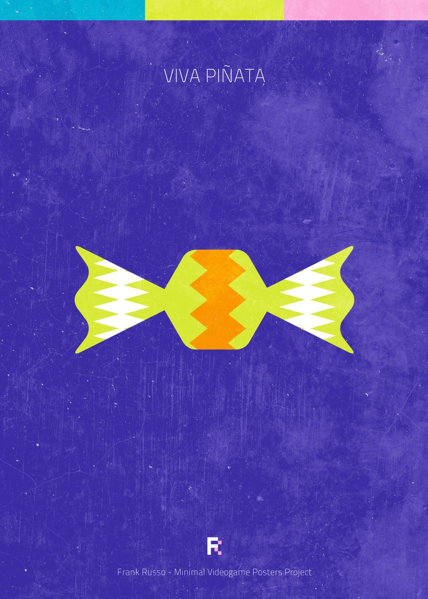 'Viva Piñata' Poster, picture, metal print, paint by Francesco Russo ...