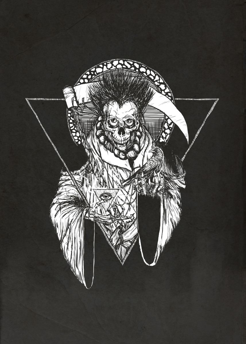 'Death by Design' Poster, picture, metal print, paint by LafarPosters ...