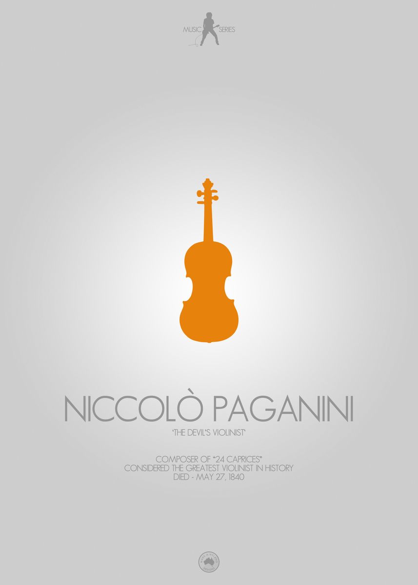 'Celebrating the artist and the instrument they are famo ... ' Poster ...