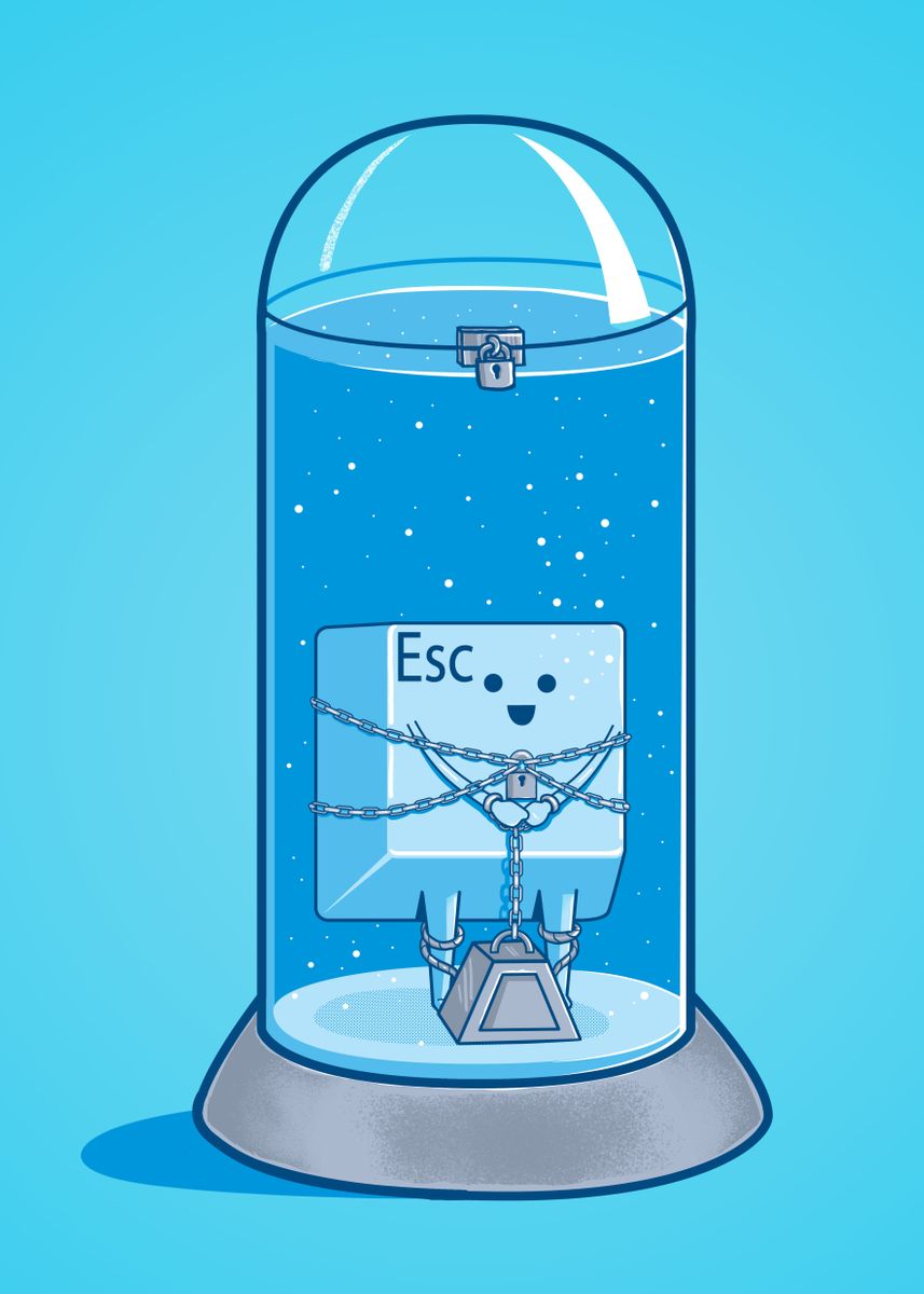 'Escape Artist' Poster by Harry Fitriansyah | Displate