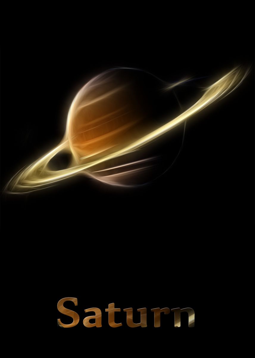 'Saturn' Poster by Luciano Giacomino | Displate