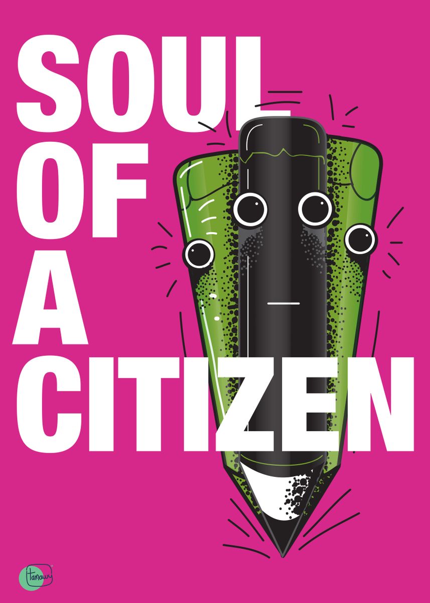 'Humankind creative characters' Poster, picture, metal print, paint by ...