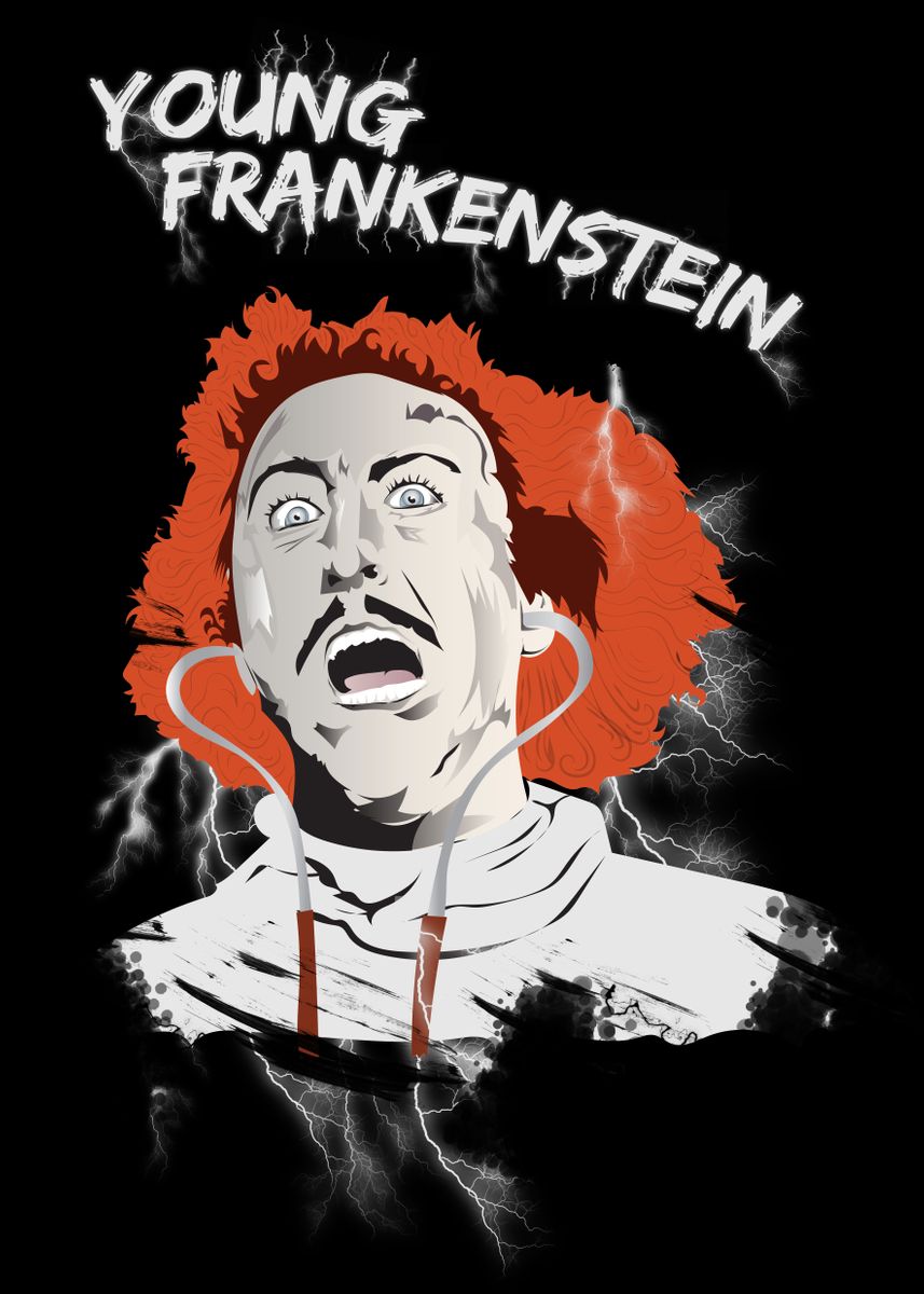 'Young Frank' Poster, picture, metal print, paint by Colo Art | Displate