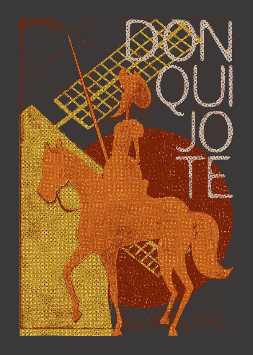 'Don Quixote' Poster, picture, metal print, paint by Timone | Displate