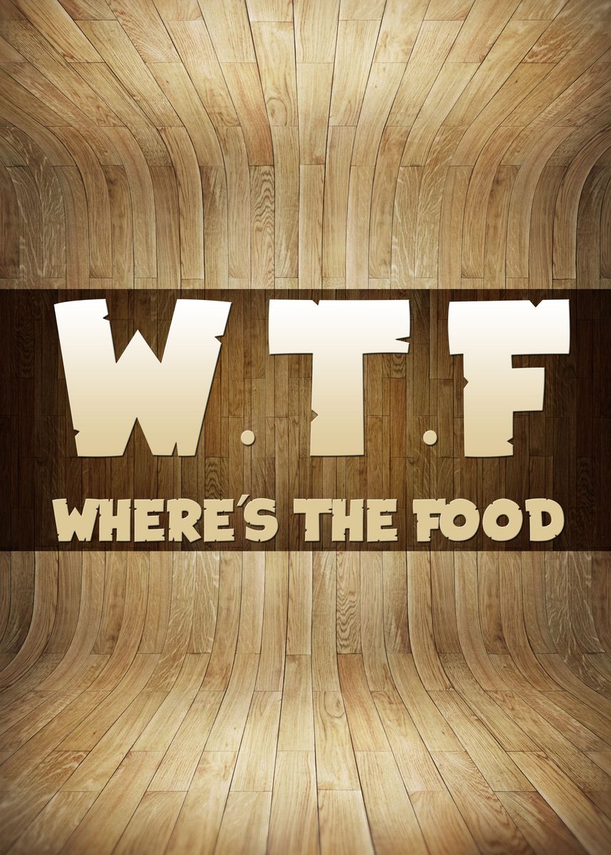 'WTF! ' Poster by Axel Sardinha | Displate