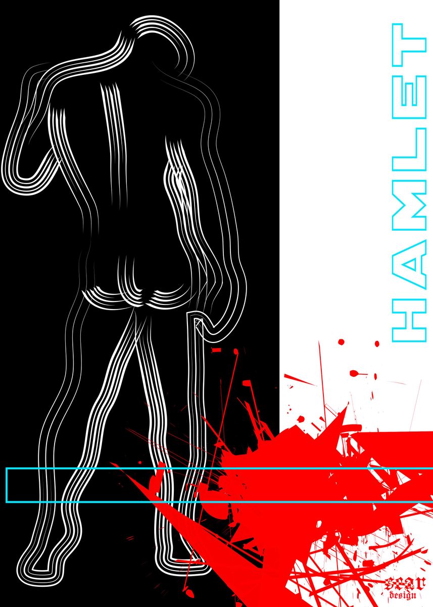 'Hamlet Prince of Denmark' Poster, picture, metal print, paint by Scar ...