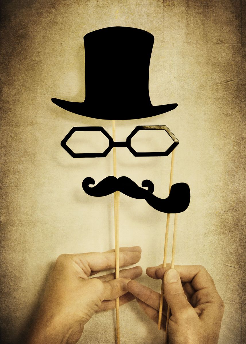 'Thinking Man' Poster, picture, metal print, paint by Svetlana Sewell ...