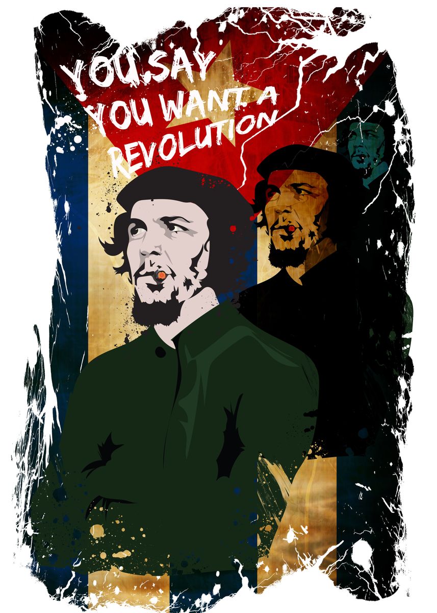 'Revolution' Poster, picture, metal print, paint by Colo Art | Displate