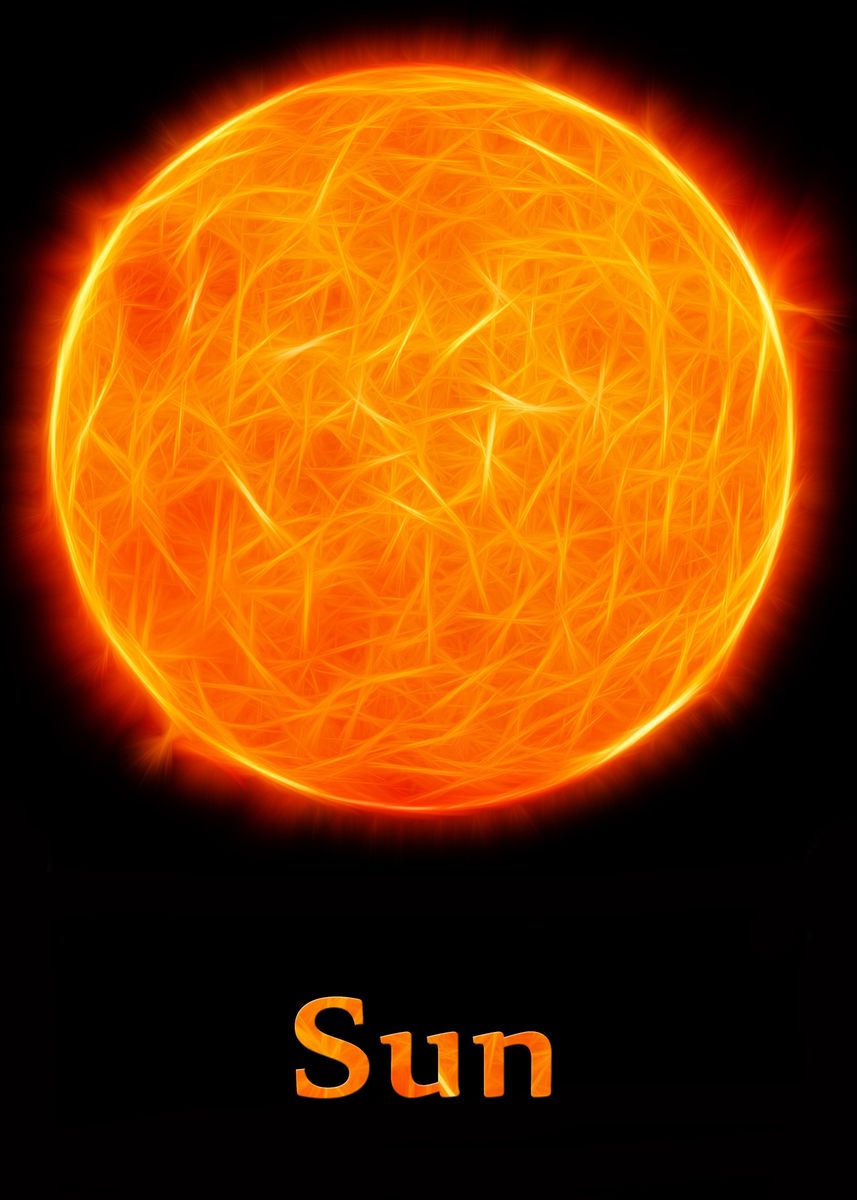 'Sun' Poster by Luciano Giacomino | Displate