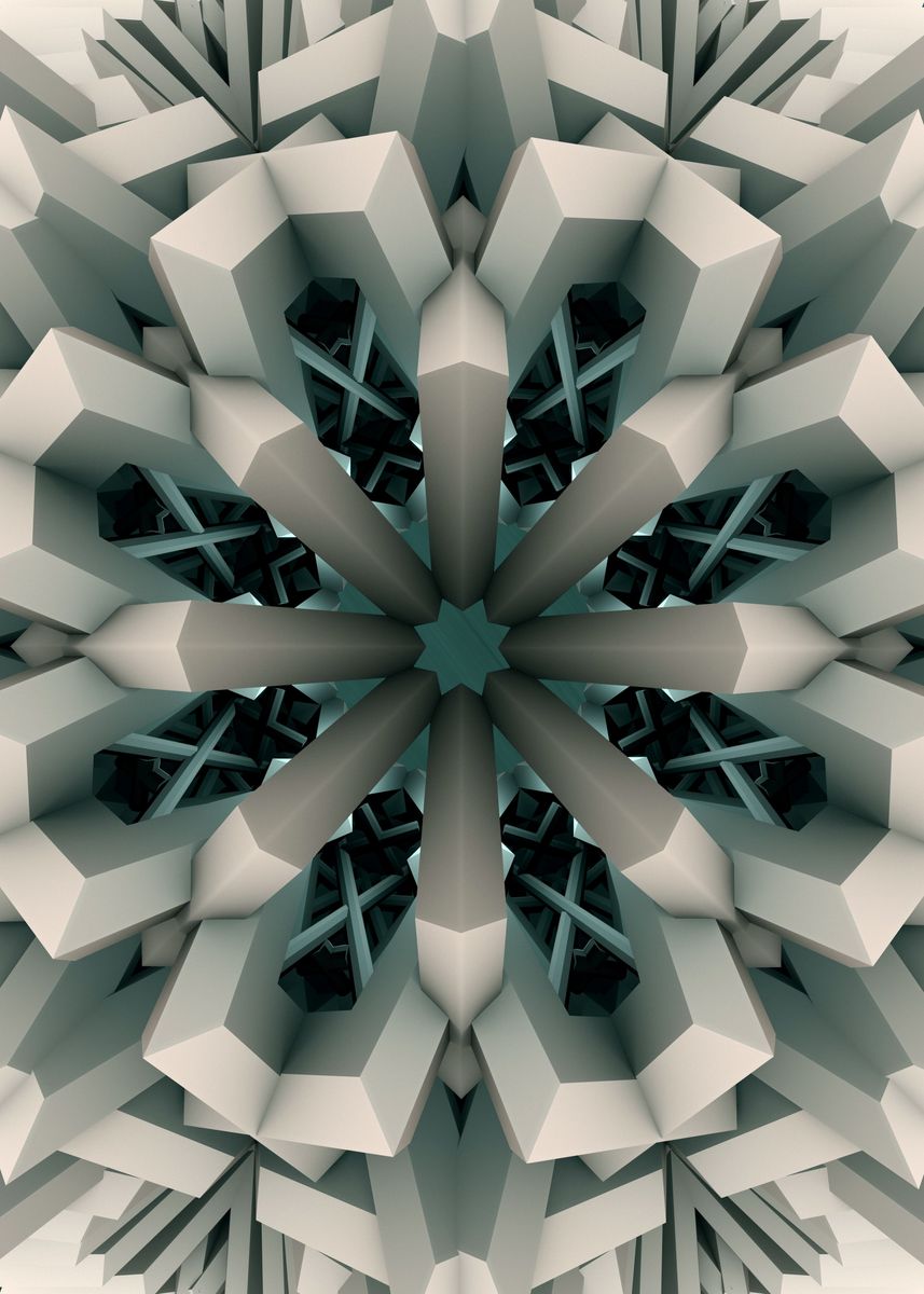 'Flake' Poster, picture, metal print, paint by Obvious Warrior | Displate