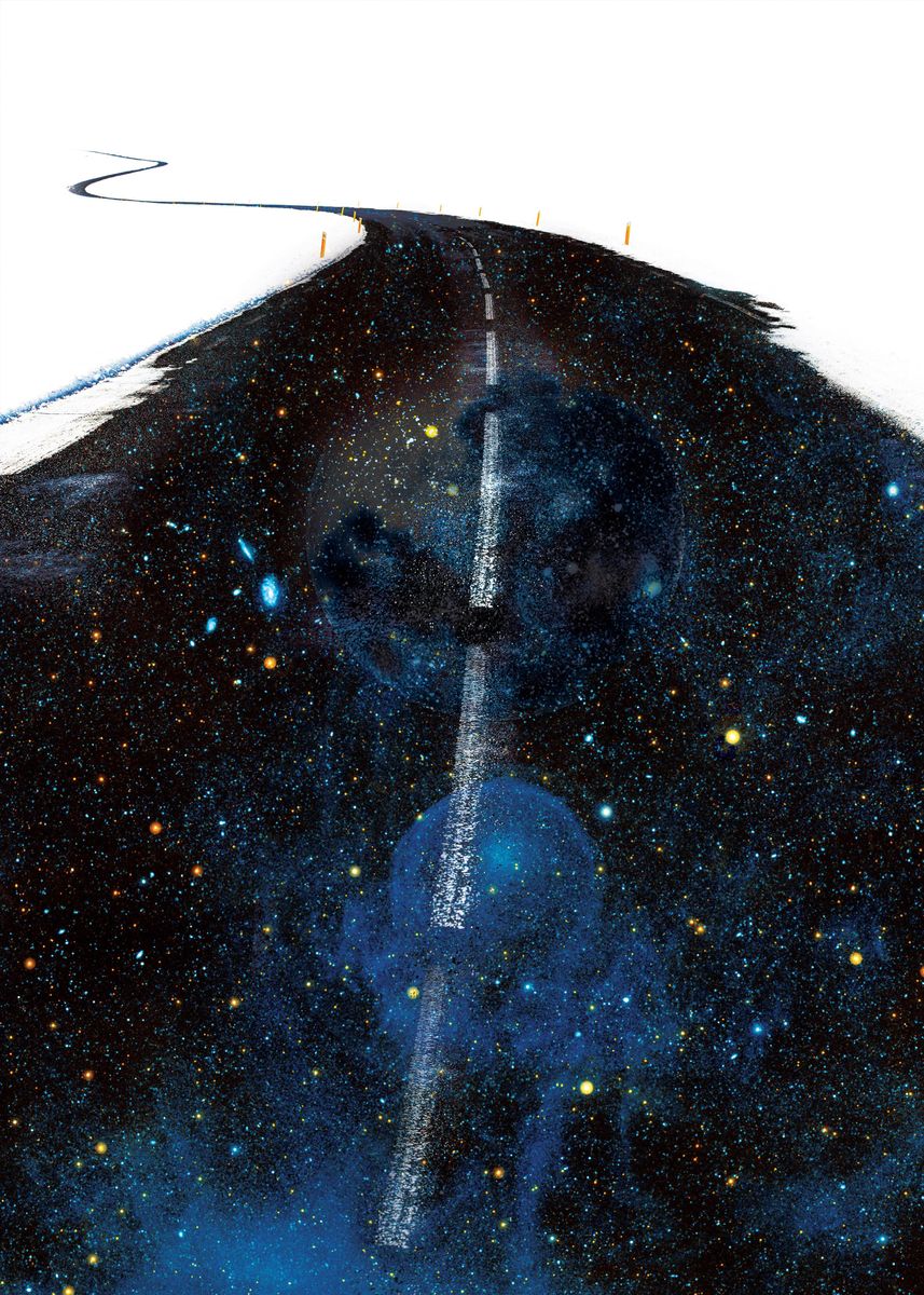 'Galaxy Road' Poster, picture, metal print, paint by Stoian Hitrov ...