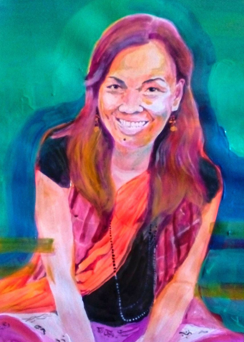 'Jen Murillo' Poster, picture, metal print, paint by Josephus Bartin ...