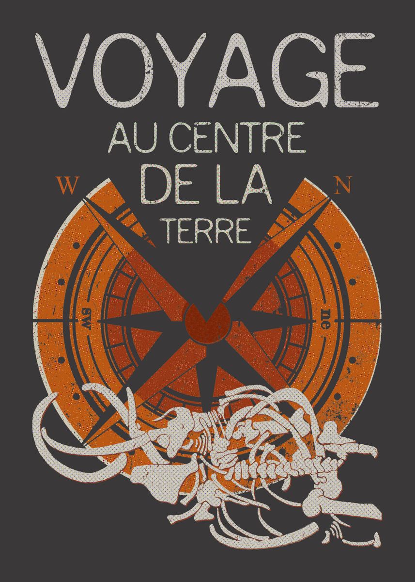 'Jules Verne' Poster by Timone | Displate