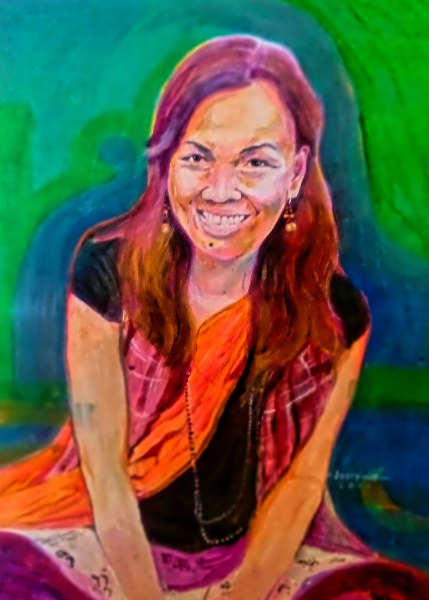 'Jen Murillo' Poster, picture, metal print, paint by Josephus Bartin ...