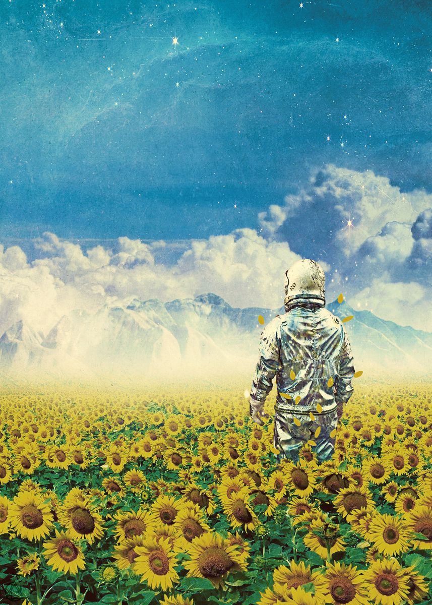 'In the field' Poster by seam less | Displate