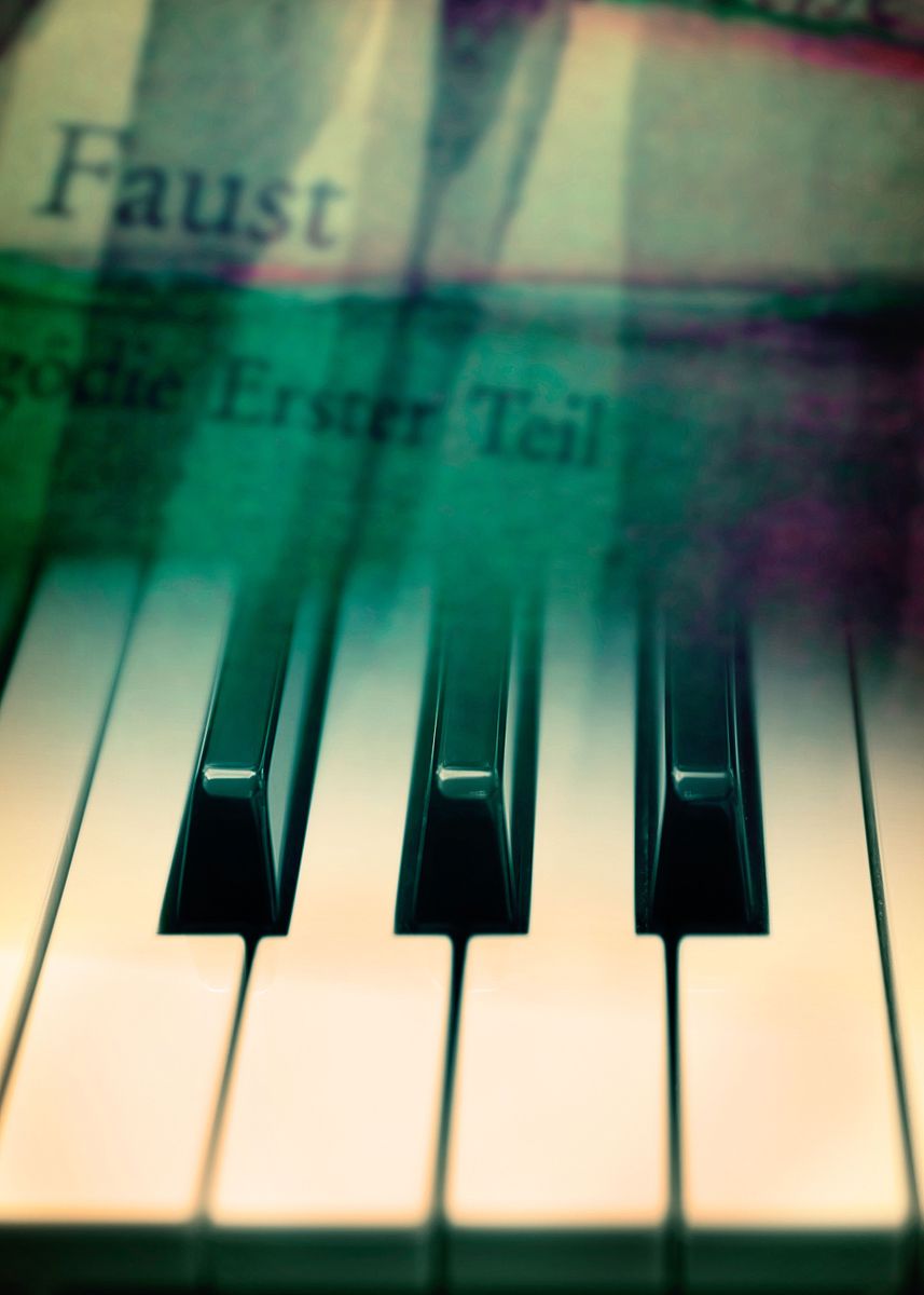 'Faust Music' Poster by Svetlana Sewell | Displate