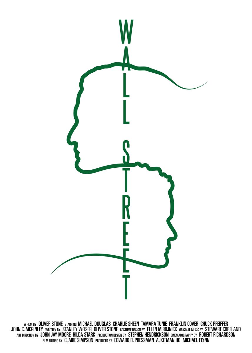 'Wall Street' Poster by Viktor Hertz | Displate