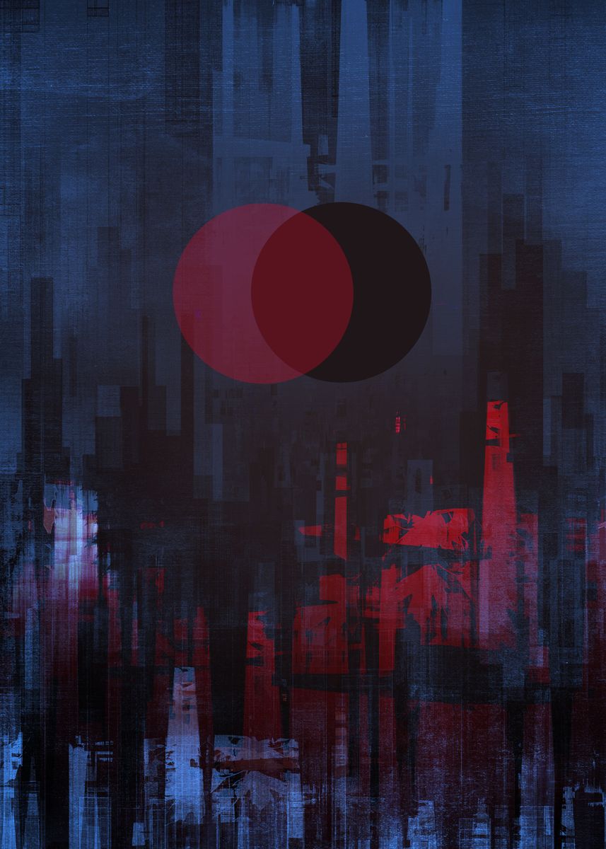 'impulse' Poster, picture, metal print, paint by MUSTAFA AKGUL | Displate