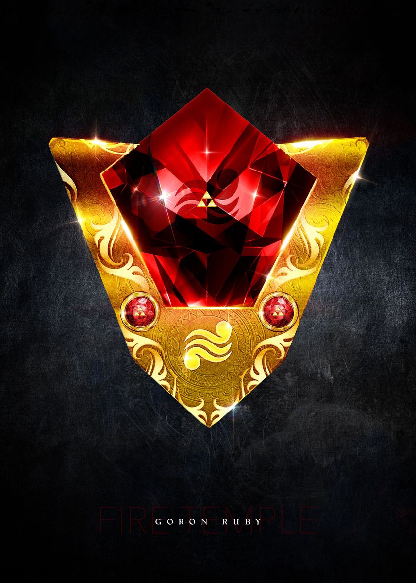 'My rendition of a realistic Goron Ruby inspired from Th ... ' Poster ...